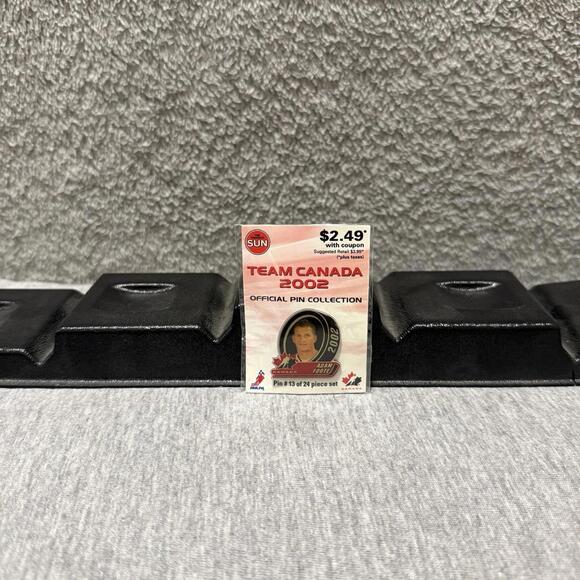 Other | Team Canada 202 Olympic Hockey Pin 13 Adam Foote Official ...